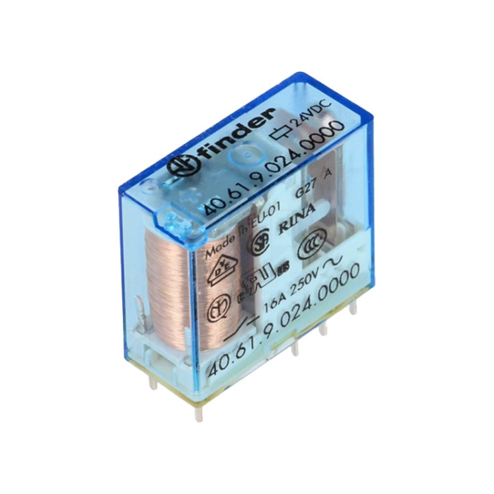 Miniature Relay 1CO 16A 24VDC - Klinkmann Store