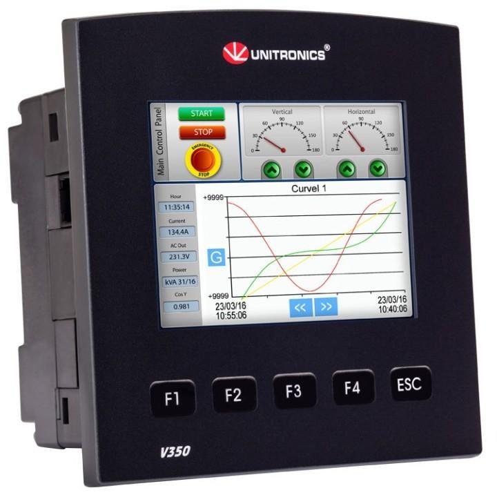 Ohjelmoitava logiikka Unitronics Vision350 - Klinkmann Store