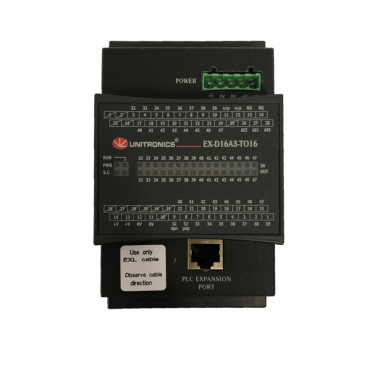I/O Expansion Module 16 digital inputs 3 analog inputs 16 transistor ...