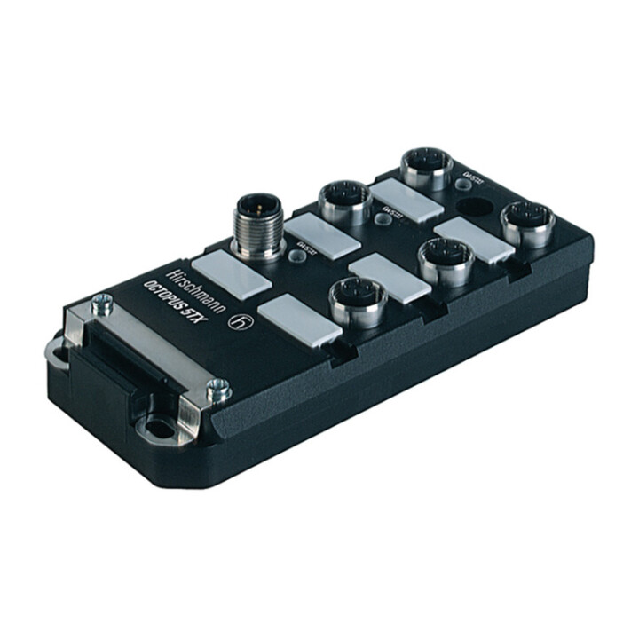 OCTOPUS 5TX-EEC Ethernet Switch 5xM12 - Klinkmann Store